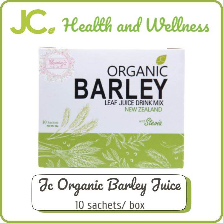BarLey Juice By Jc Premiere 10 Sachets | Stevia | Organic BarLey Leaf ...