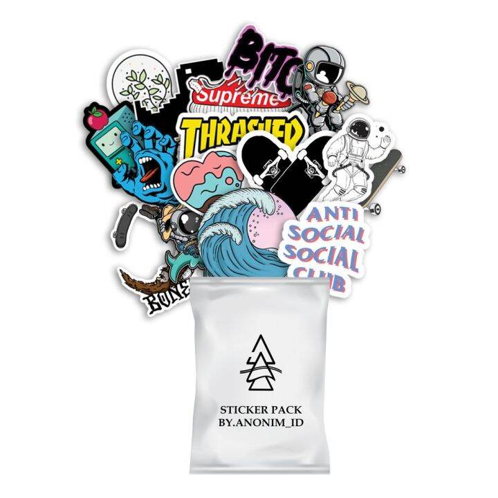 Sticker Case Hp Laptop Stiker Aesthetic Tumblr | Lazada Indonesia