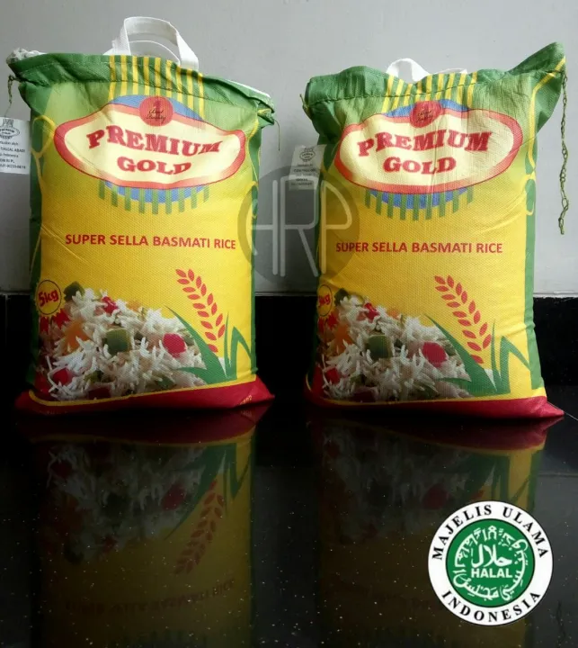 Beras Basmati Premium Gold 5kg EXTRA LONG - Beras india - Beras arab ...
