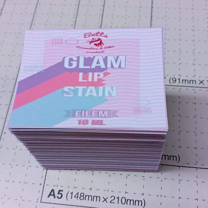 CUSTOMIZED LIPTINT STICKER 50PCS | Lazada PH