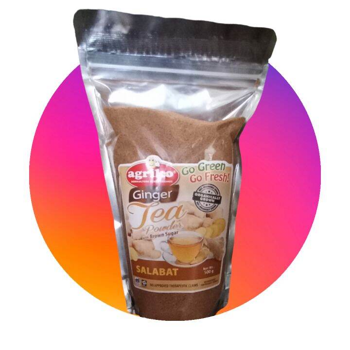 Ginger (Salabat) Tea 500g Organic (w/ brown sugar) Paglinawan Organic ...