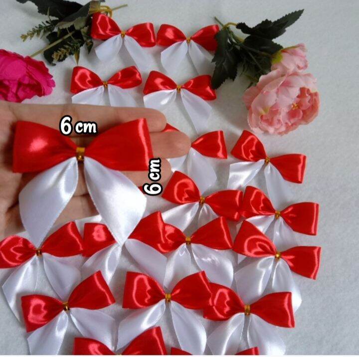 pita merah putih/pita agustusan/pita jadi merah putih/pita merdeka ...