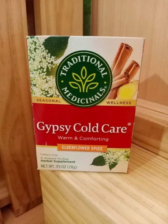 Traditional Medicinals Organic Gypsy Cold Care for Warm and Comforting ...