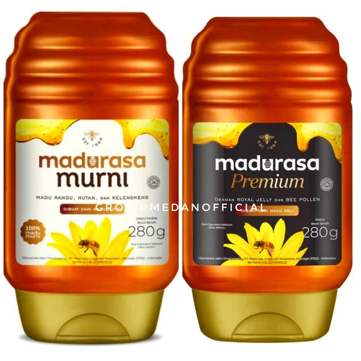 MADURASA PET 160 G - MADU ASLI RASA KHAS ENAK BERGIZI - MADURASA MURNI DAN MADURASA PREMIUM ...