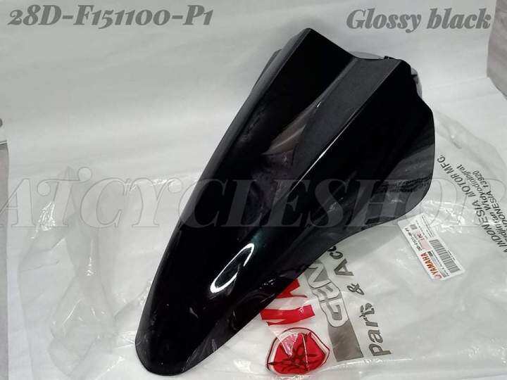 FRONT FENDER FOR MIO SPORTY/MIO SOULTY GLOSSY BLACK ORIGINAL | Lazada PH