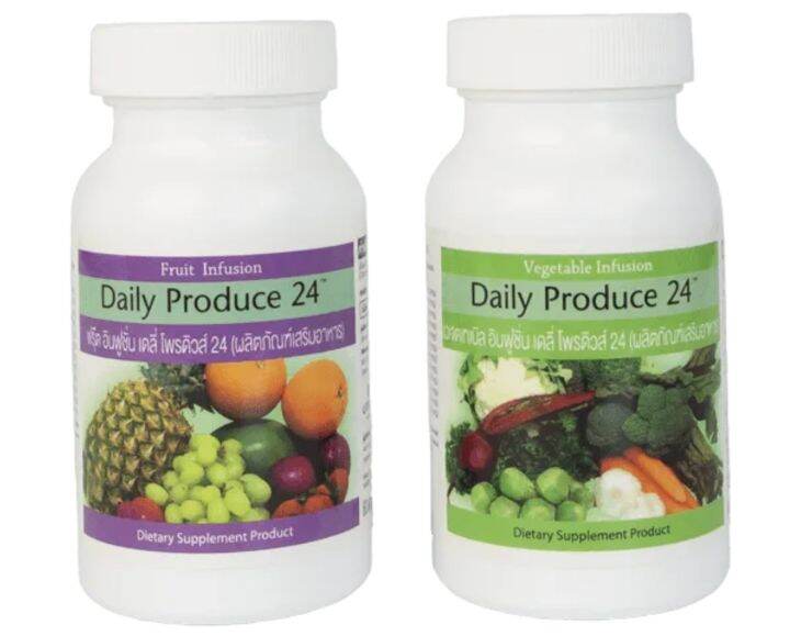 Daily Produce 24 เดรี่ โพลดิวส์ 24 ของแท้ 100% FRUIT INFUSION DAILY ...