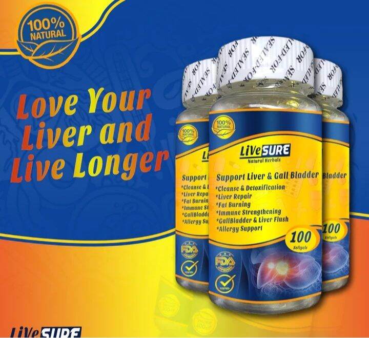 LIVESURE NATURAL HERBALS - Support Liver & Gall Bladder Cleanse ...