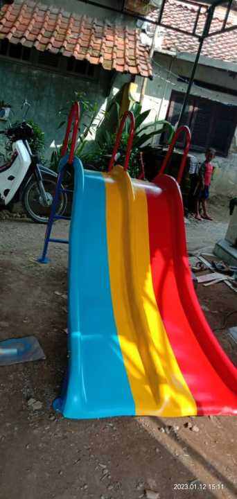 seluncuran double panjang 2,5 meter Harga termurah bisa COD mainan anak ...