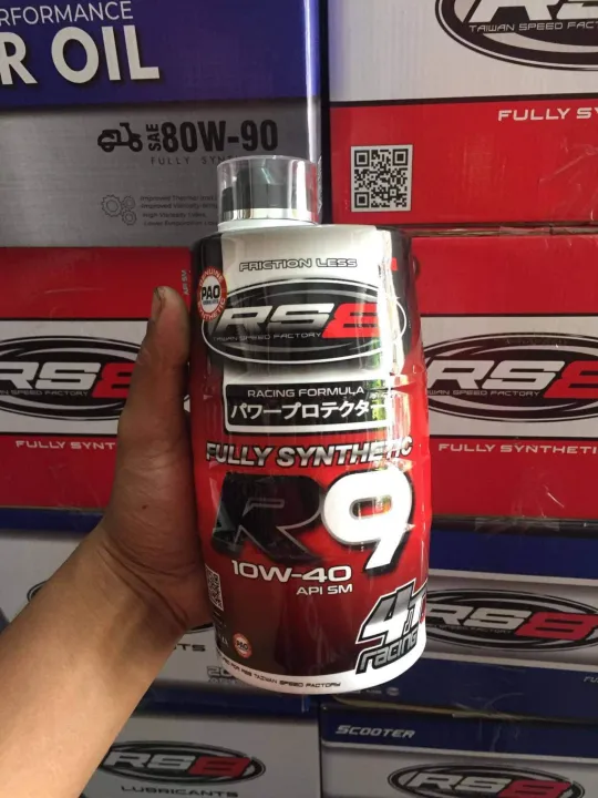 RS8 R9 FULLY SYNTHETIC 10w40 800ML/1L | Lazada PH