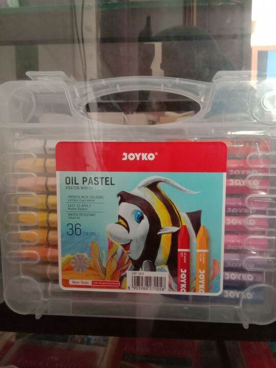 crayon oil pastel titi joyko isi 36 | Lazada Indonesia