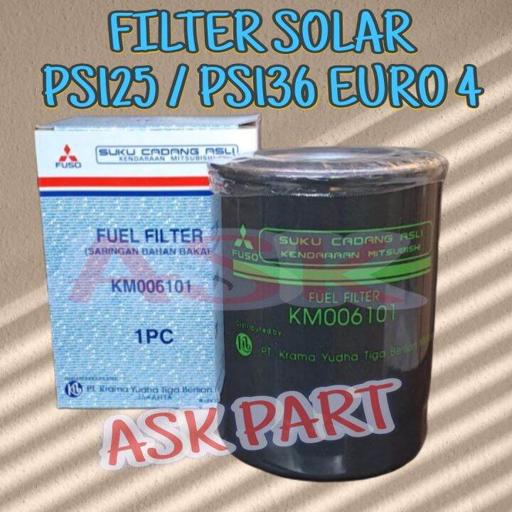 FUEL FILTER SARINGAN SOLAR MITSUBISHI PS125 CANTER TURBO PS136 HDX NEW ...