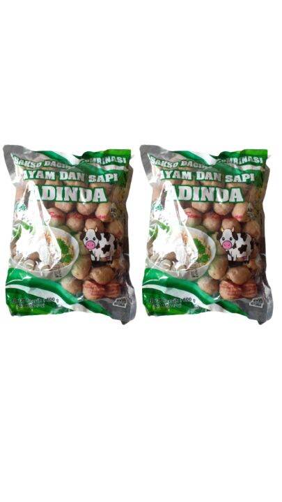 PAKET 2 PICS BASO ADINDA ISI 50/50 KOMBINASI SEPESIAL JOSS AYAM DAN ...