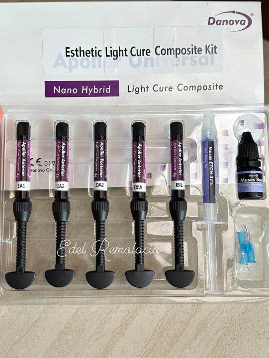 Danova Nano Hybrid Esthetic Light Cure Composite Kit with FREE Mesopen ...