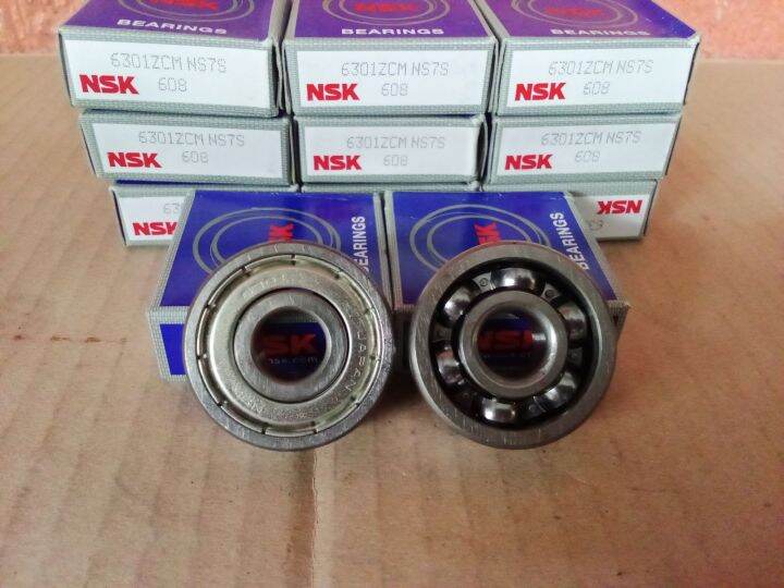 NSK BEARING JAPAN QUALITY 6300Z~6301Z~6302Z ( METAL SEAL ONE SIDE OPEN ...
