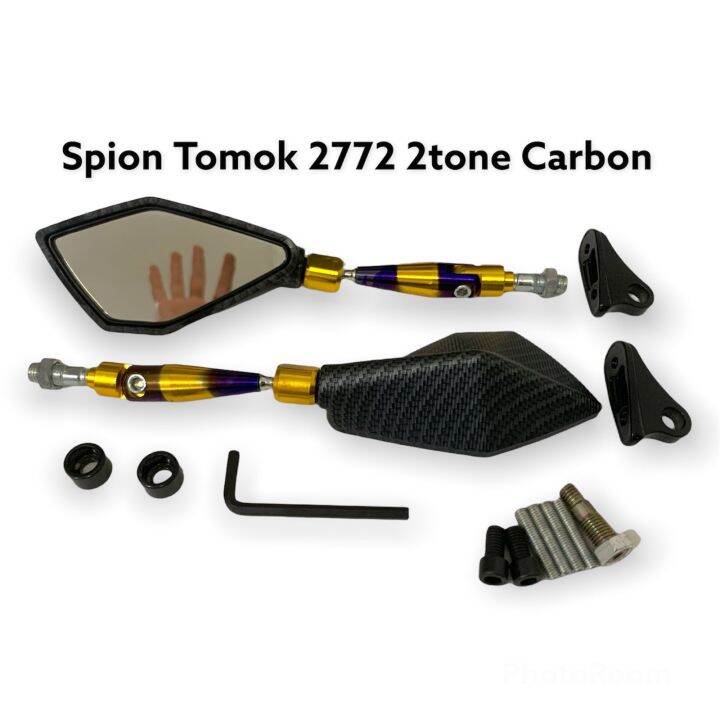 Spion Tomok Carbon V2 Twotone Two tone 2Tone CNC Universal Spion Tomok ...