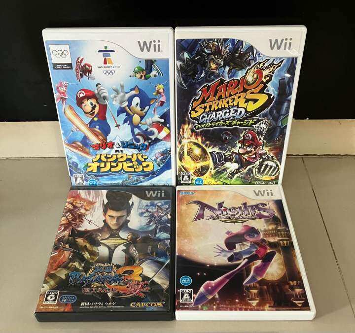 แผ่นแท้ Wii Japan Originalโซนญี่ปุ่น สภาพดีมีคู่มือ | Lazada.co.th