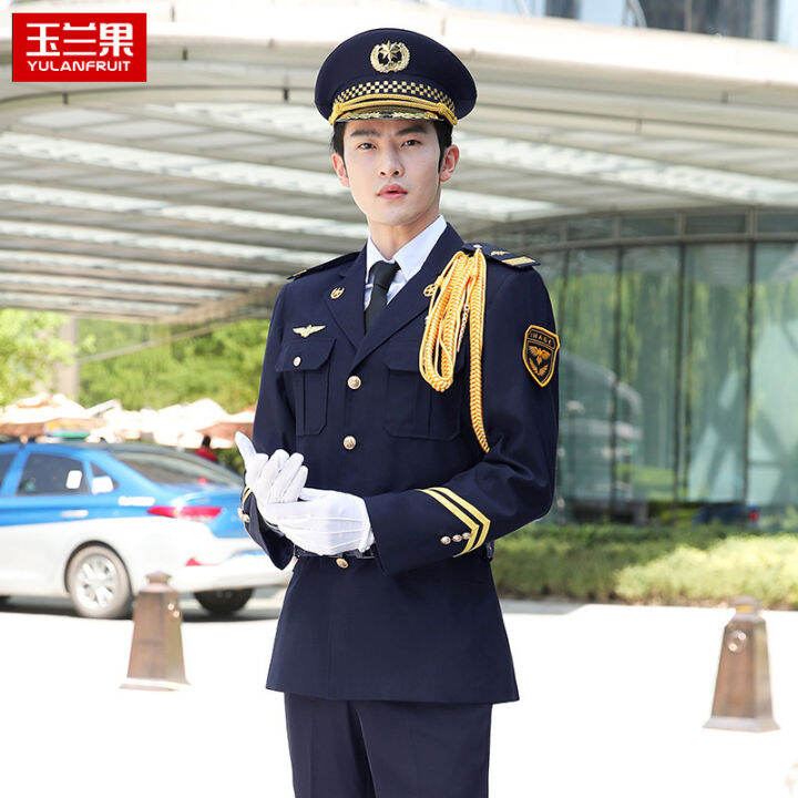 Security Uniform Winter Men's Long-Sleeved New Suit Guard Duty Uniform ...