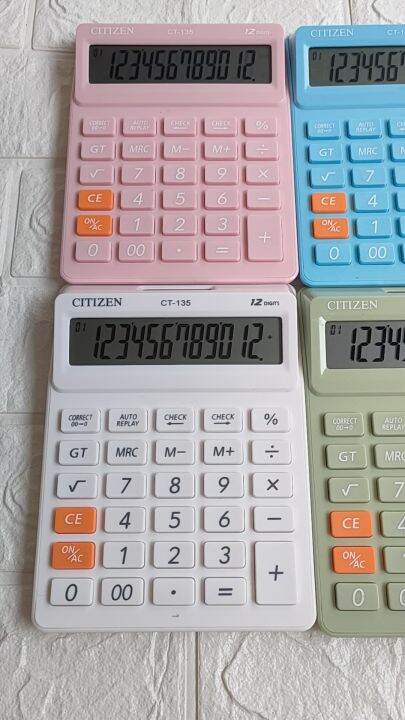 kalkulator dagang - kalkulator 12 digit CT 135 | Lazada Indonesia