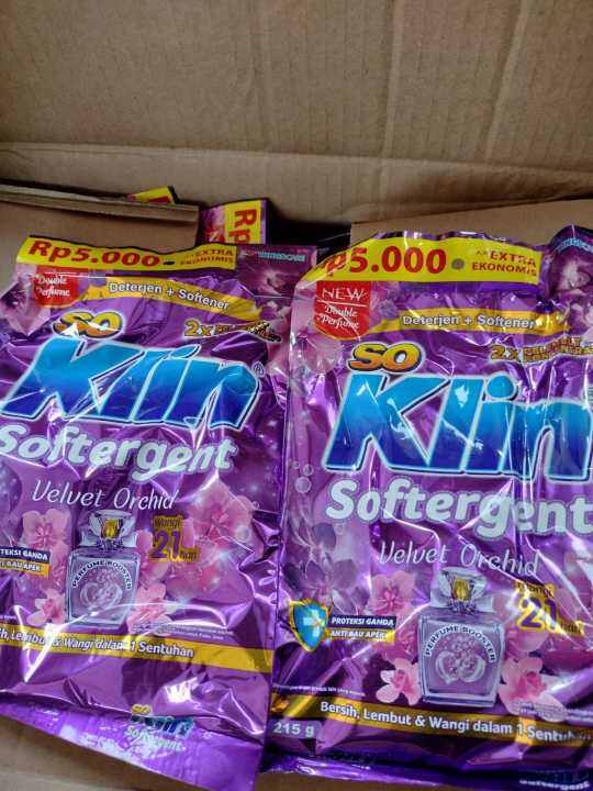 SO KLIN SOFTERGENT 215g | Lazada Indonesia