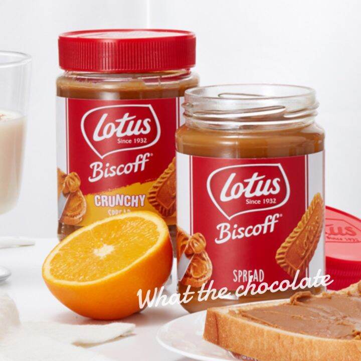 Lotus Biscoff spread สเปรดรสบัตเตอร์คาราเมล 400g./720g. | Lazada.co.th