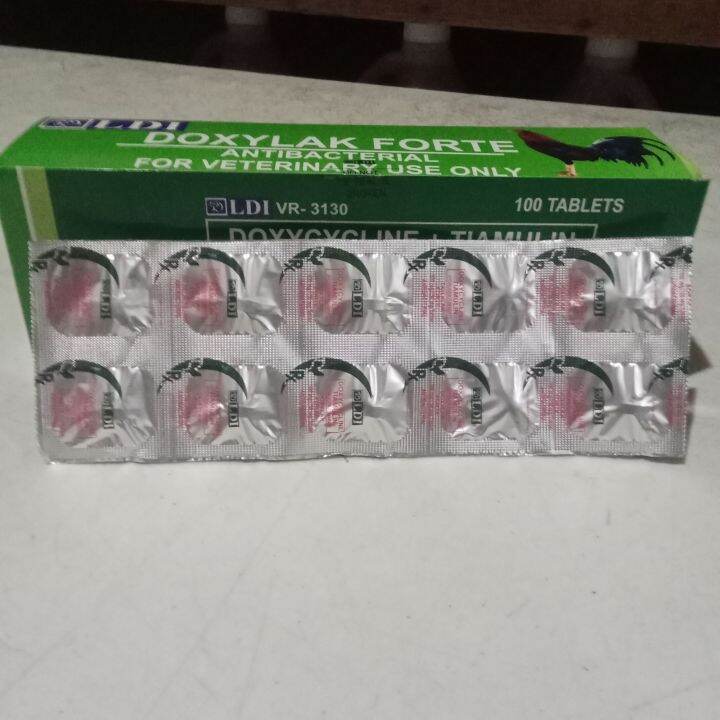 Doxylak forte antibacterial sold per ten tablet for veterenary prudoct ...