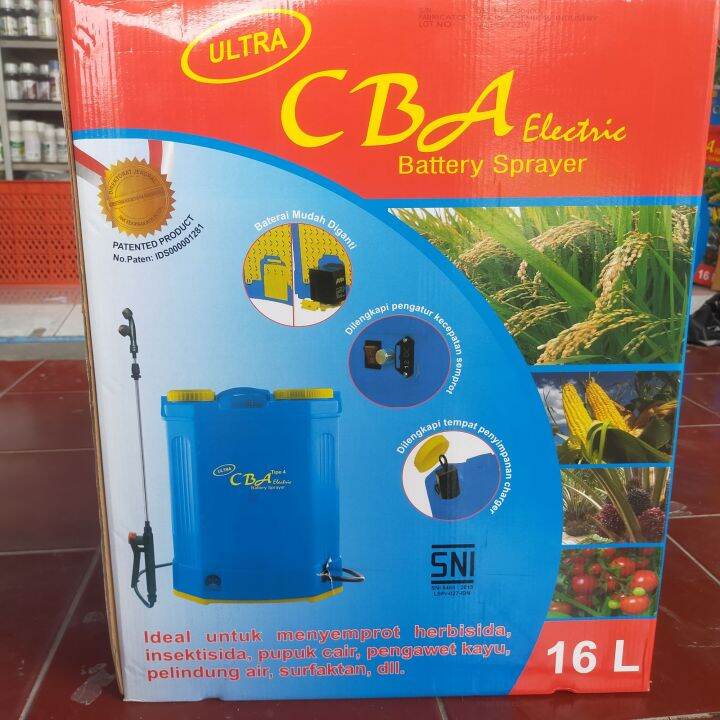 TANGKI CBA TYPE 4 SPRAYER ELETRIK 16 LITER | Lazada Indonesia
