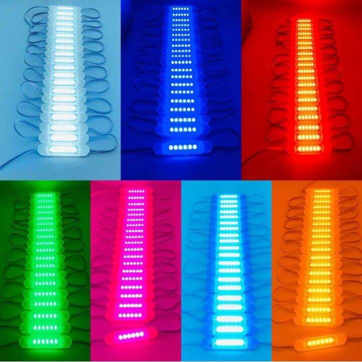 ไฟ LED Module 6led 12v/24v SMD 5630โมดูล LED ใช้สำหรับมอเตอร์ไซค์ ...