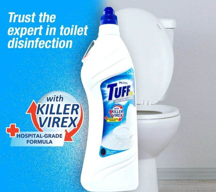 (Bundle of 2)Tuff Toilet Bowl Cleaner Classic 500/1000ML | Lazada PH