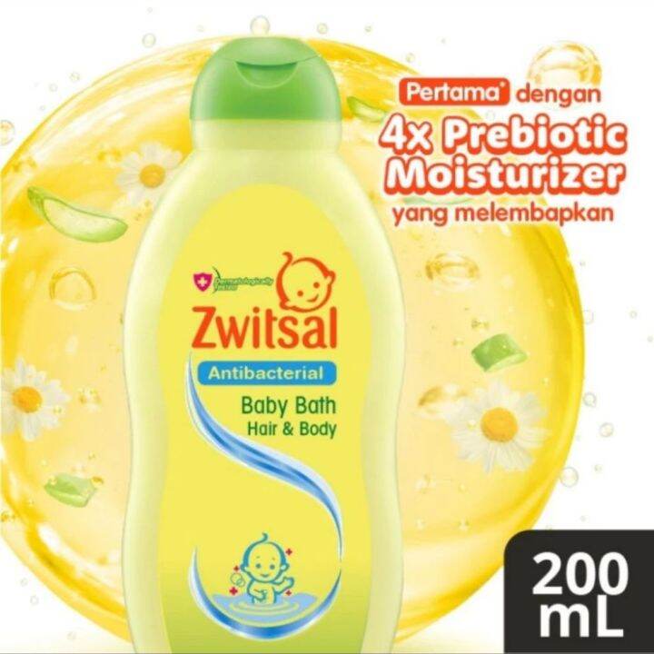 Zwitsal Hair & Body Antibacterial 200ml | Lazada Indonesia