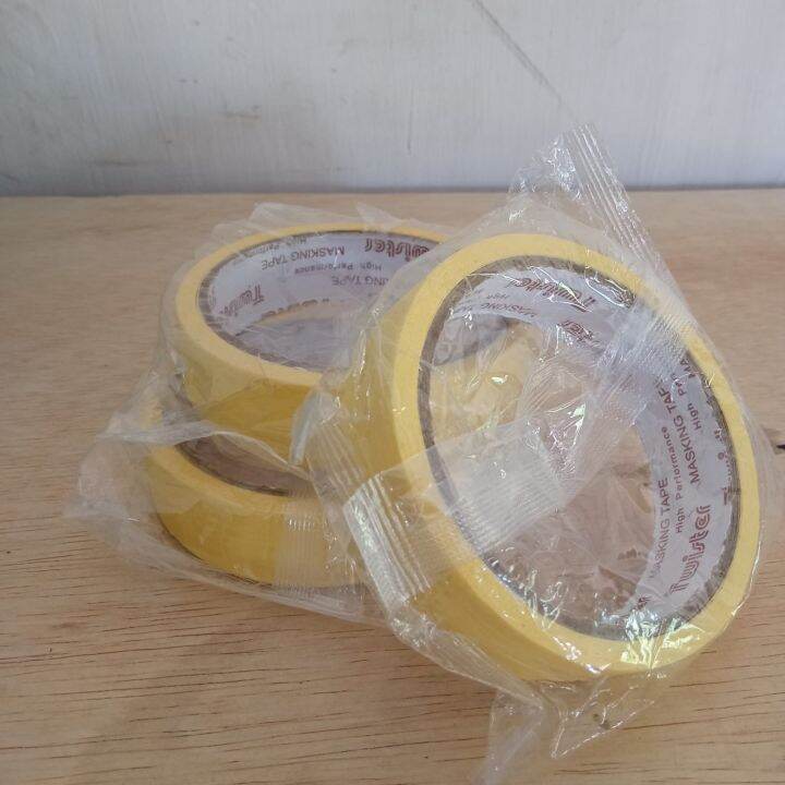 Isolasi Kertas 1 inch / Solasi Kertas / Lakban Kertas / Masking Tape 1 ...