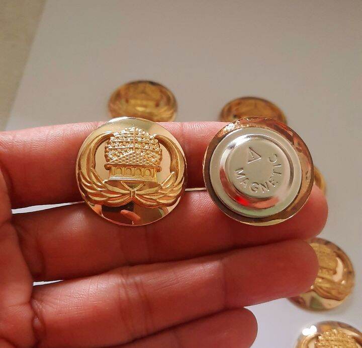 PIN KORPRI MODEL TUMPUK BULAT PREMIUM MAGNET - KORPRI | Lazada Indonesia