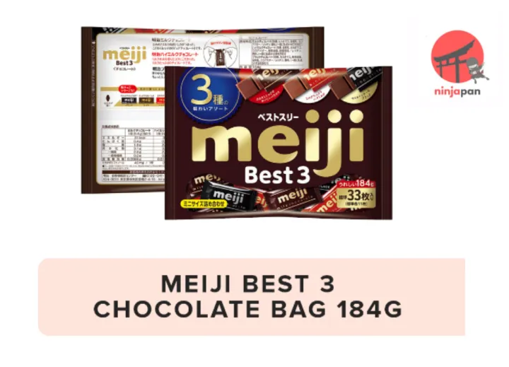 Meiji Best 3 Assorted Chocolate 33pcs | Lazada PH