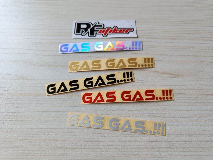 Stiker gas gas cutting stiker motor viral murah | Lazada Indonesia