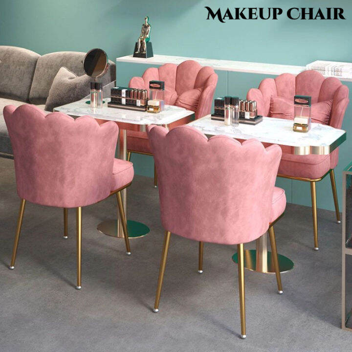 Makeup Chair Light Luxury Simple Modern Dressing Table Stool Back ...