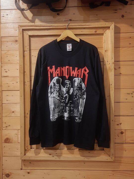 KAOS METAL PRAPATAN REBEL MANOWAR PRIA LENGAN PANJANG - KAOS MUSIK ...