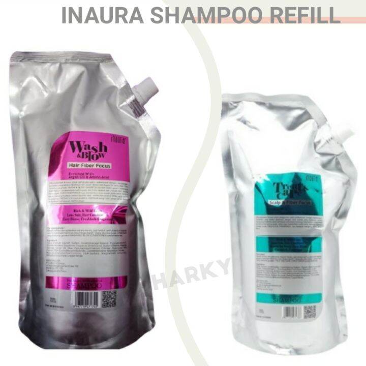 PROMOO Inaura shampoo refill pouch 1000ml Wash Blow treat care Shampo ...