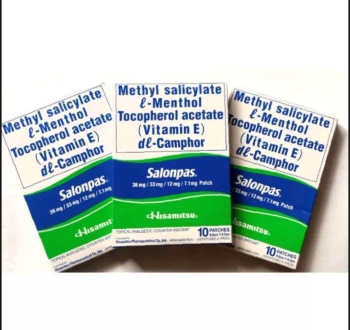 Salonpas Original (10 Patches) | Lazada PH