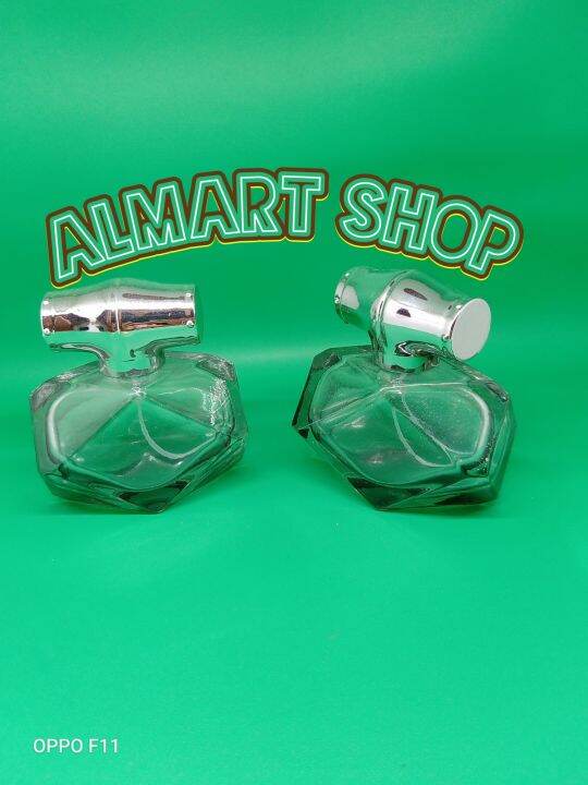 Botol parfum spray kaca hexagonal unik antik 50ml | Lazada Indonesia