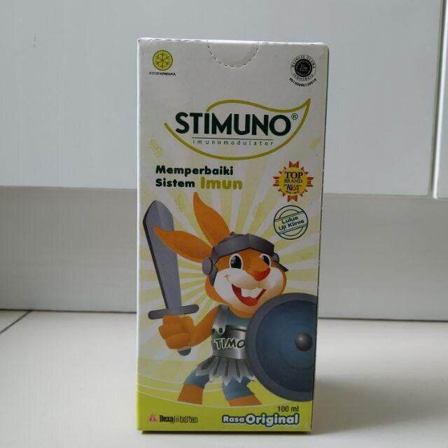 Stimuno sirup 100ml per botol rasa original untuk kekebalan tubuh anak ...
