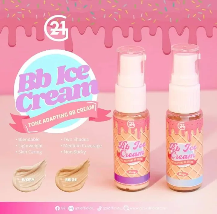 G21 BB Ice Cream Tone Adapting BB Cream | Lazada PH