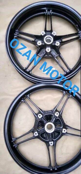 VELG DEPAN BELAKANG YAMAHA R15 V2 VELG SET ORIGINAL SEKEN | Lazada ...