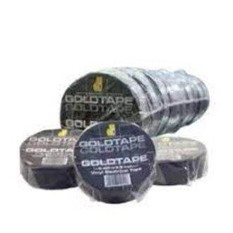 1 slop 10 pcs isolasi slotip lakban hitam merek goldtape - Sella tipis ...