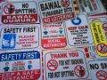 Hoy Basura Mo Itapon sa Basurahan SIGNAGE Material: PVC Plastic (like ...