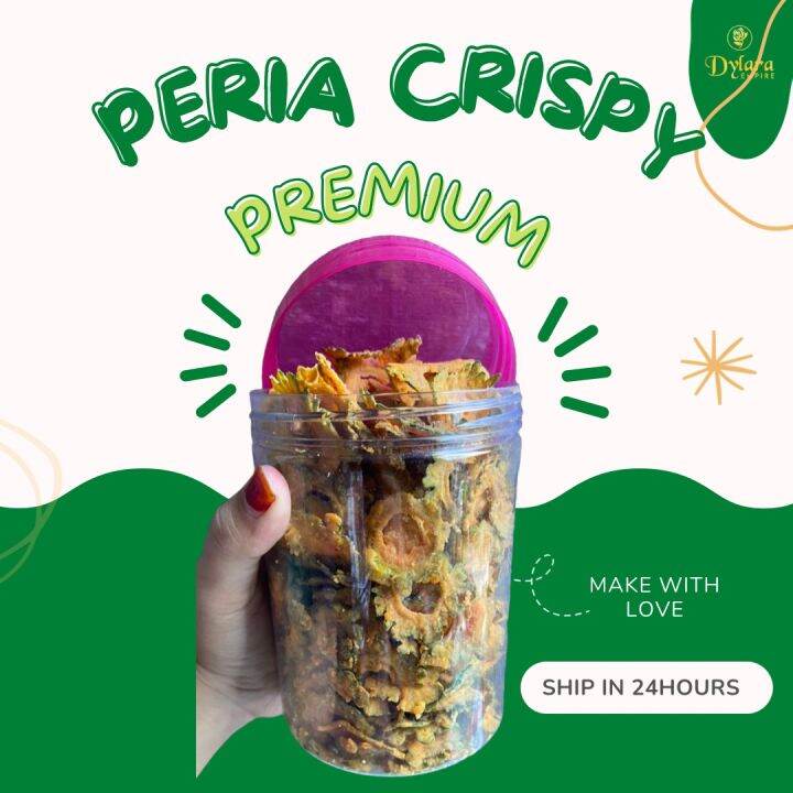 Peria Goreng Crispy | Crispy Fried Bitter Gourd | Peria Rangup ...