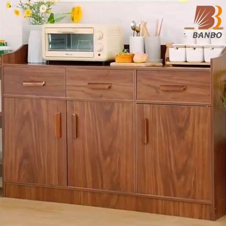 Multiple Scenes Side Cabinet Kitchen Cabinet with Drawers Nordic Style ...