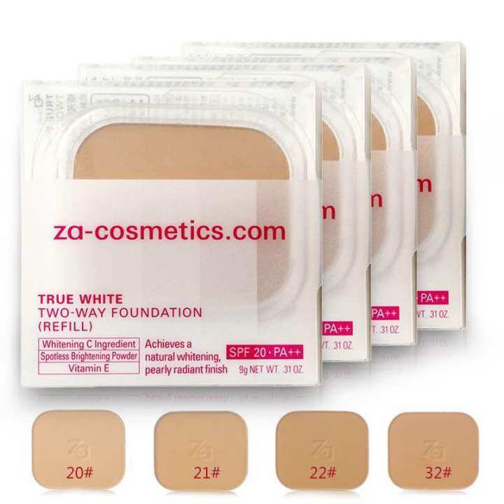 Za True White Two-Way Foundation #20 #21 #22 Refill | Lazada.co.th