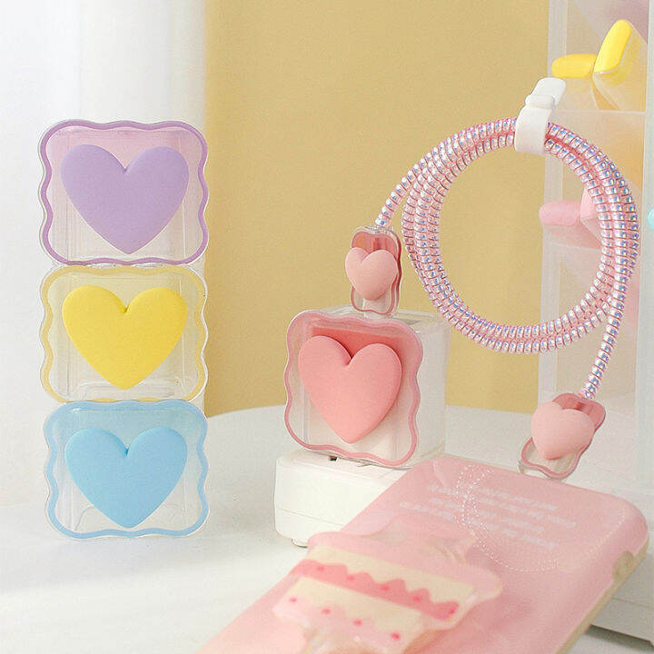 ZAY Casing Pelindung Kabel Data Gaya Gelombang Penutup Pengisi Daya ...