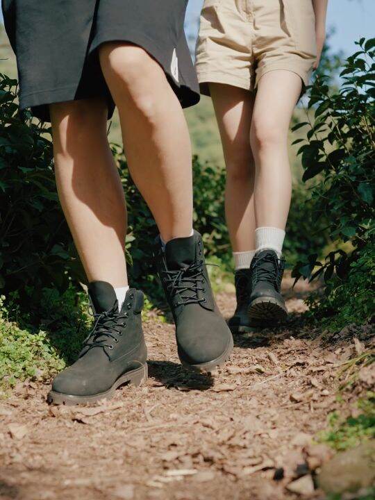 Timberland Men's Icon Premium 6-Inch Waterproof Boots Black Nubuck Wide ...