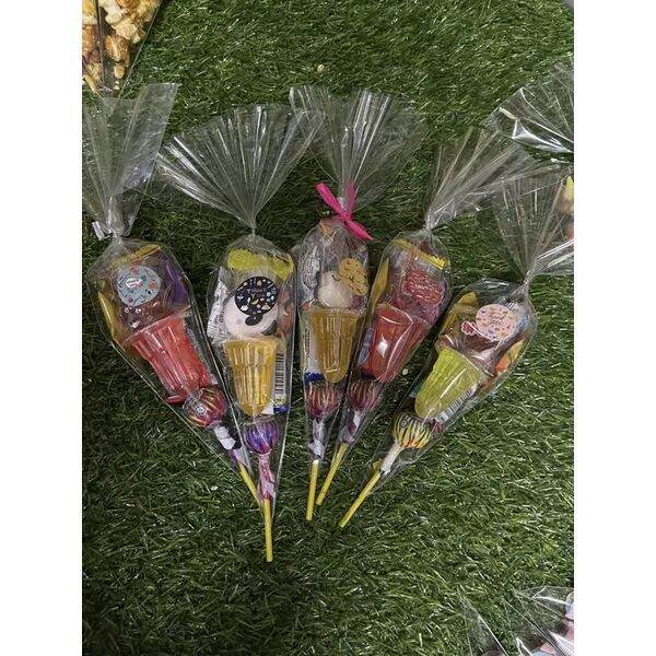 Goodies Candies Cone Murah Bajet Doorgift untuk majlis kahwin/birthday ...