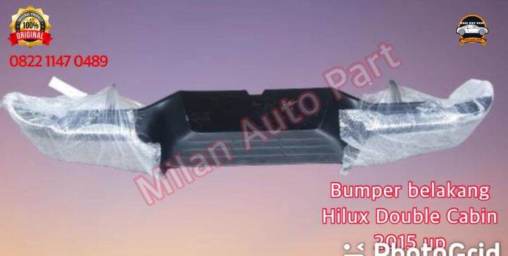 bumper bemper belakang Hilux Revo double cabin 2015 up ORIGINAL ...